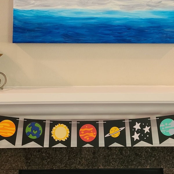 Planet Banner - Etsy