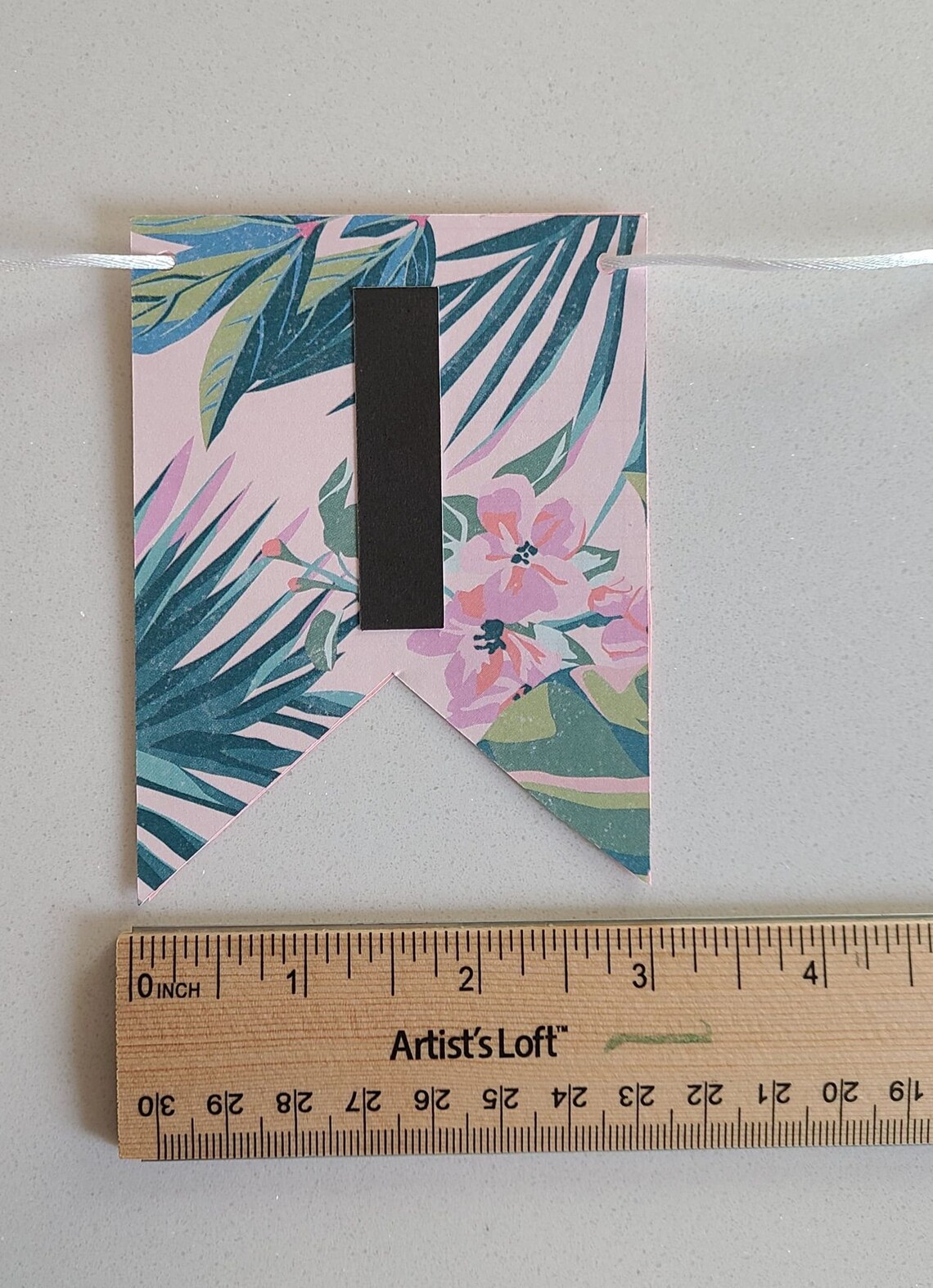 Pink Tropical Custom Happy Birthday Banner Lily Inspired | Etsy