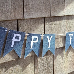 Happy Trails Banner - Western Theme - Retirement - Happy Birthday - Add ...