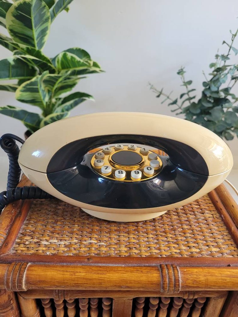 Vintage Genie BT Phone 1980s Retro Mid Century Landline - Etsy UK