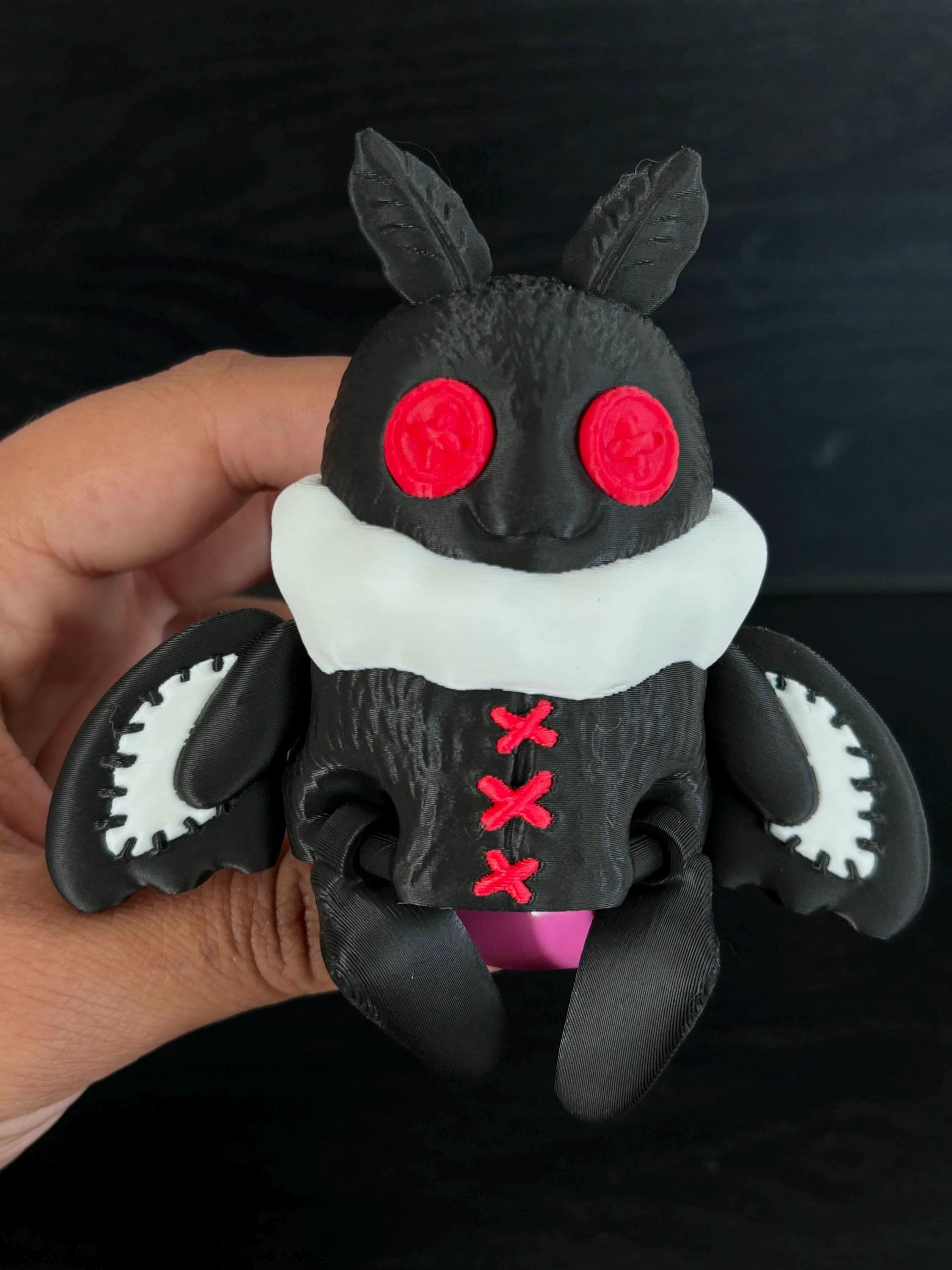 3D Printing 3MF File // Creepy Kawaii Plushie Mothman Flexi ...