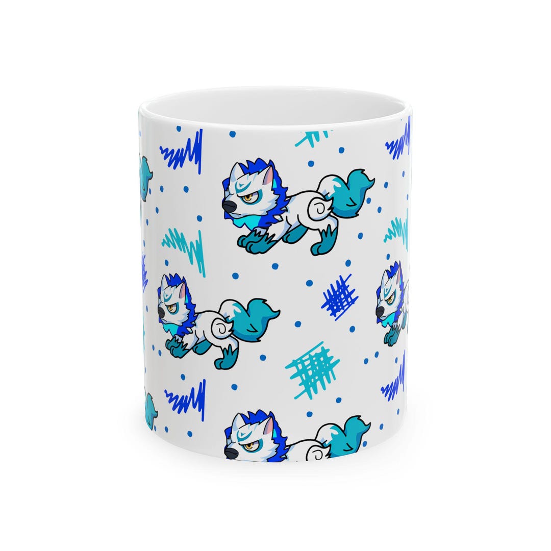 Palworld Chibi Kitsun Ceramic Mug Gamer Coffee Cup 11oz - Etsy