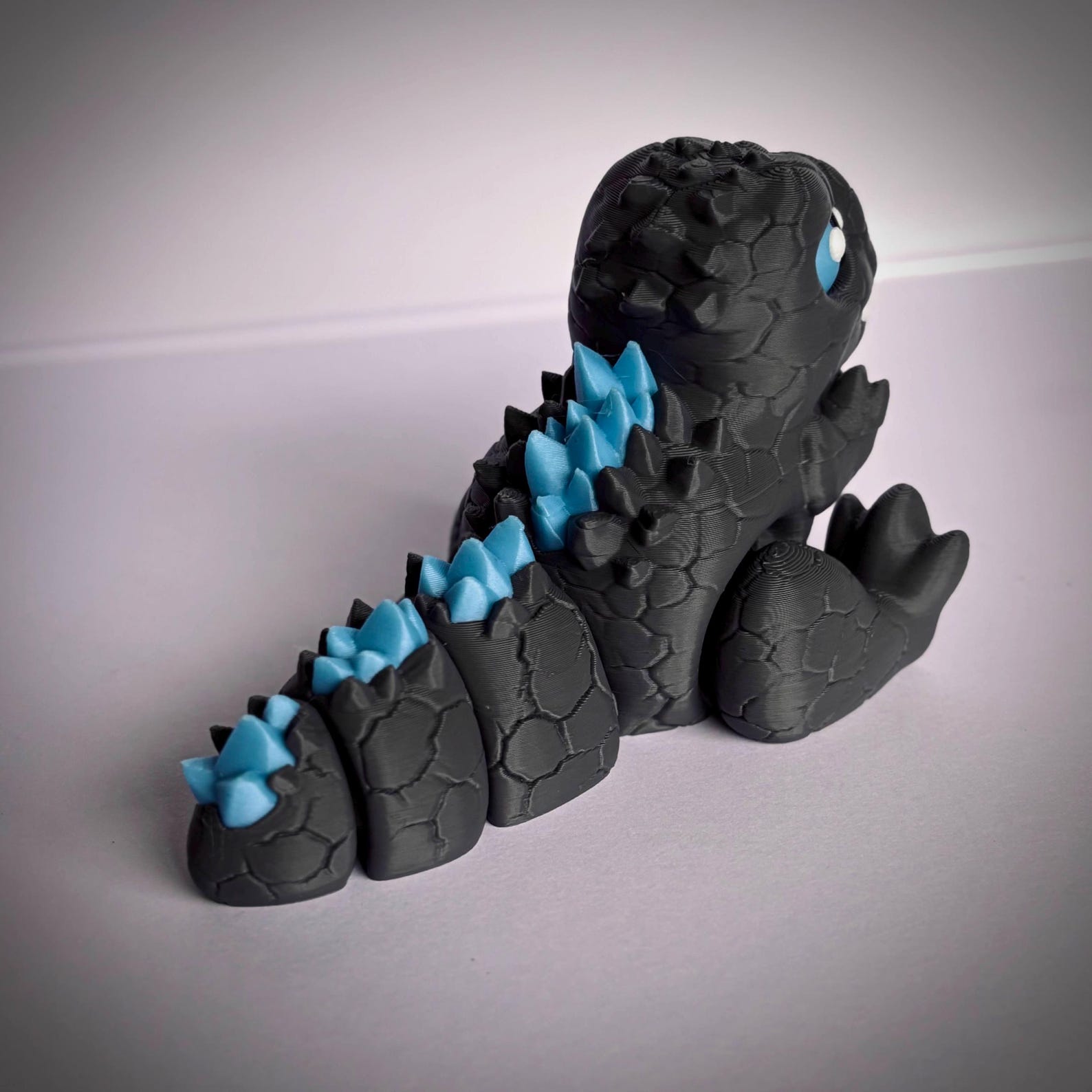 3D Printing File // Flexi Chibi Kaiju Godzilla Fidget - Etsy