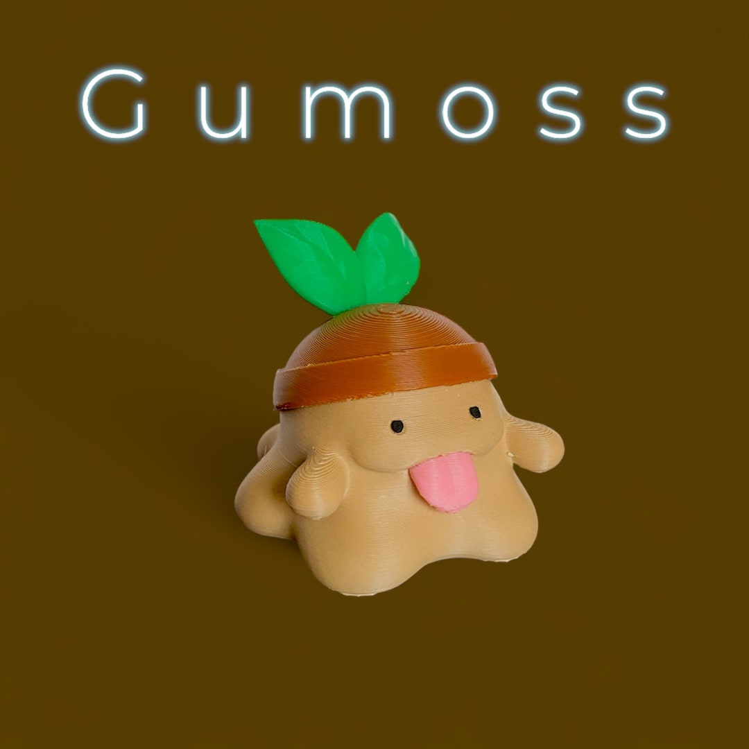 Palworld Gumoss Fan Art Figure Desk Pet Gamer Gift - Etsy Australia