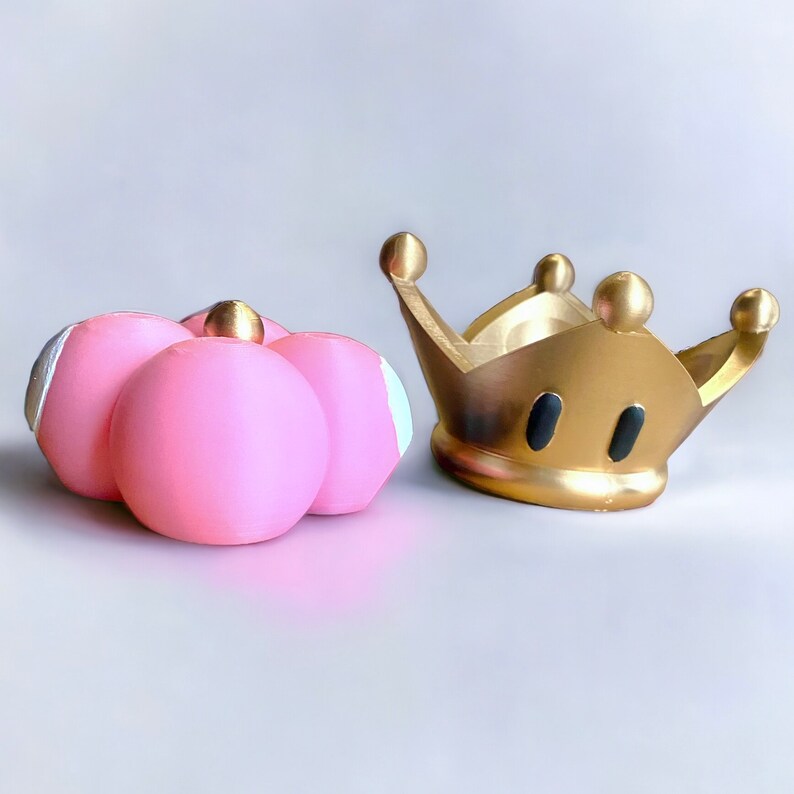 Bowsette Super Crown Cosplay Prop Fan Art Super Mario - Etsy