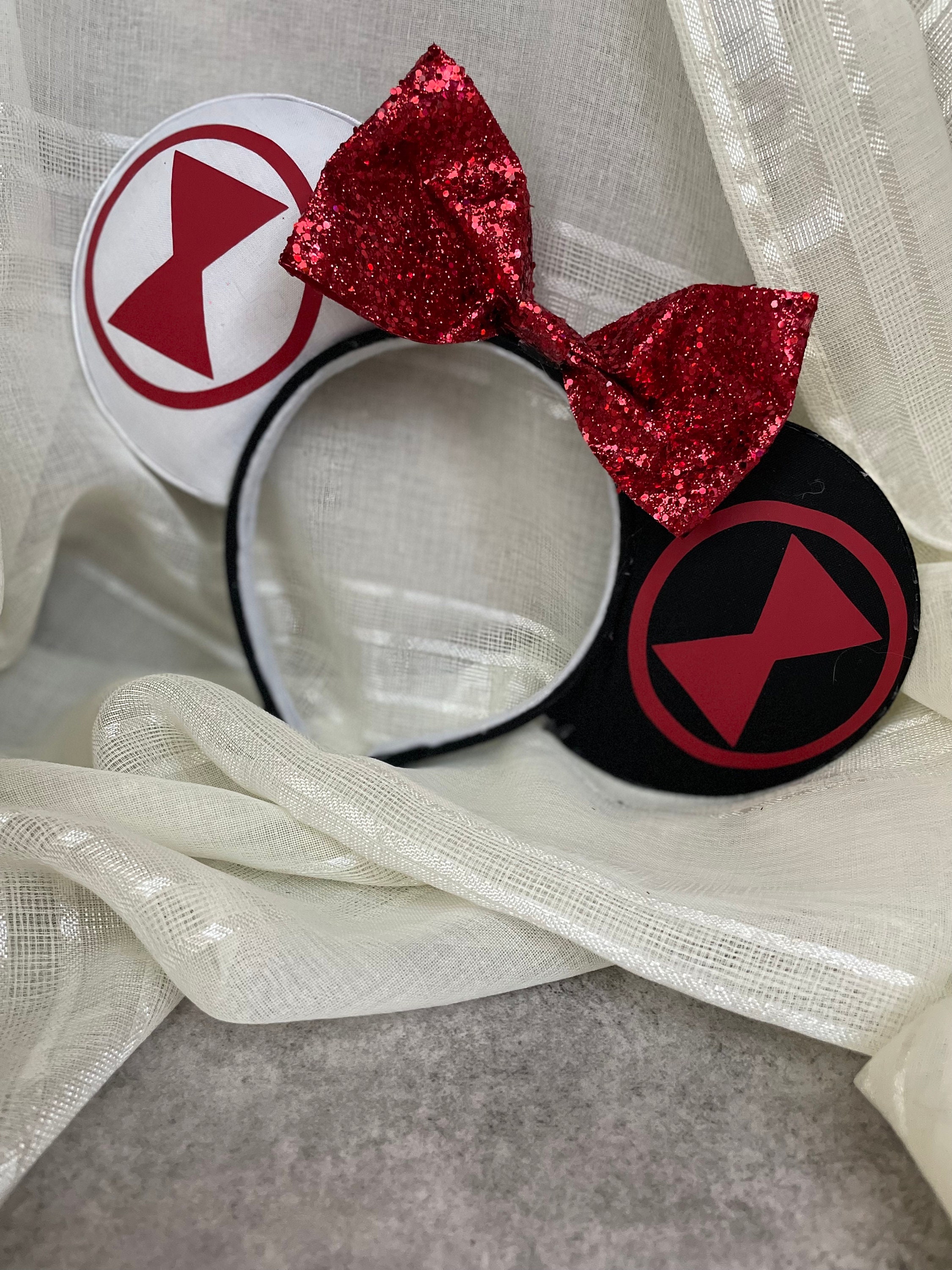 Black Widow / Natasha Romanoff / Marvel Minnie Ears / Mickey - Etsy