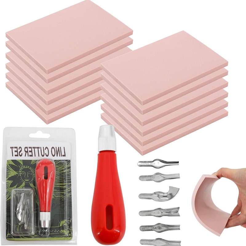 Linocut Kit - Etsy