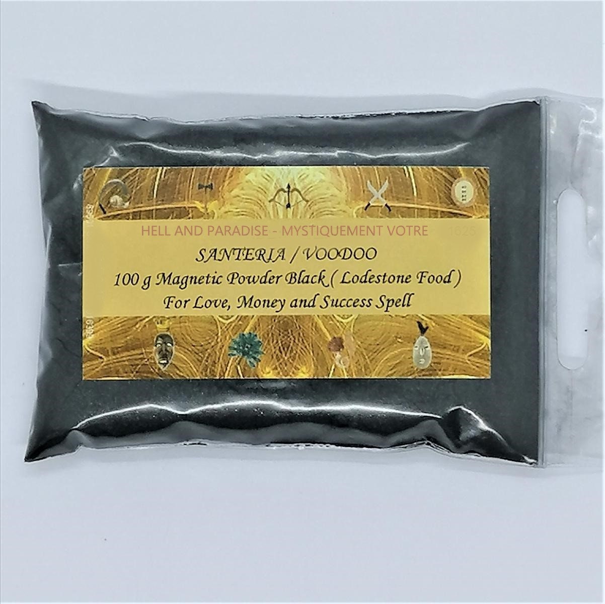 Black Magnetic Powder Santeria Voodoo 50GR - Etsy