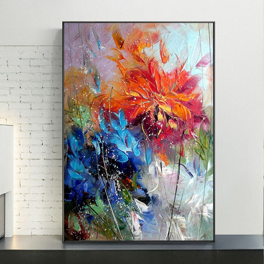 Colorful Art Poster Gift New Decor Wall Hangings Poster Custom Size ...