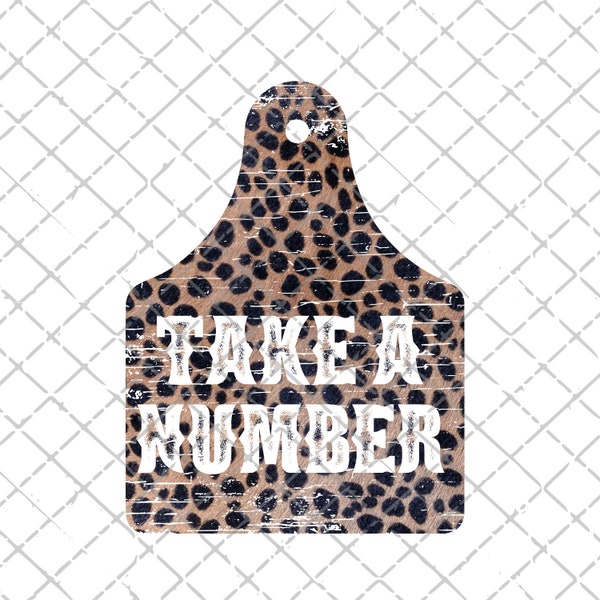 Cheetah Number Svg - Etsy