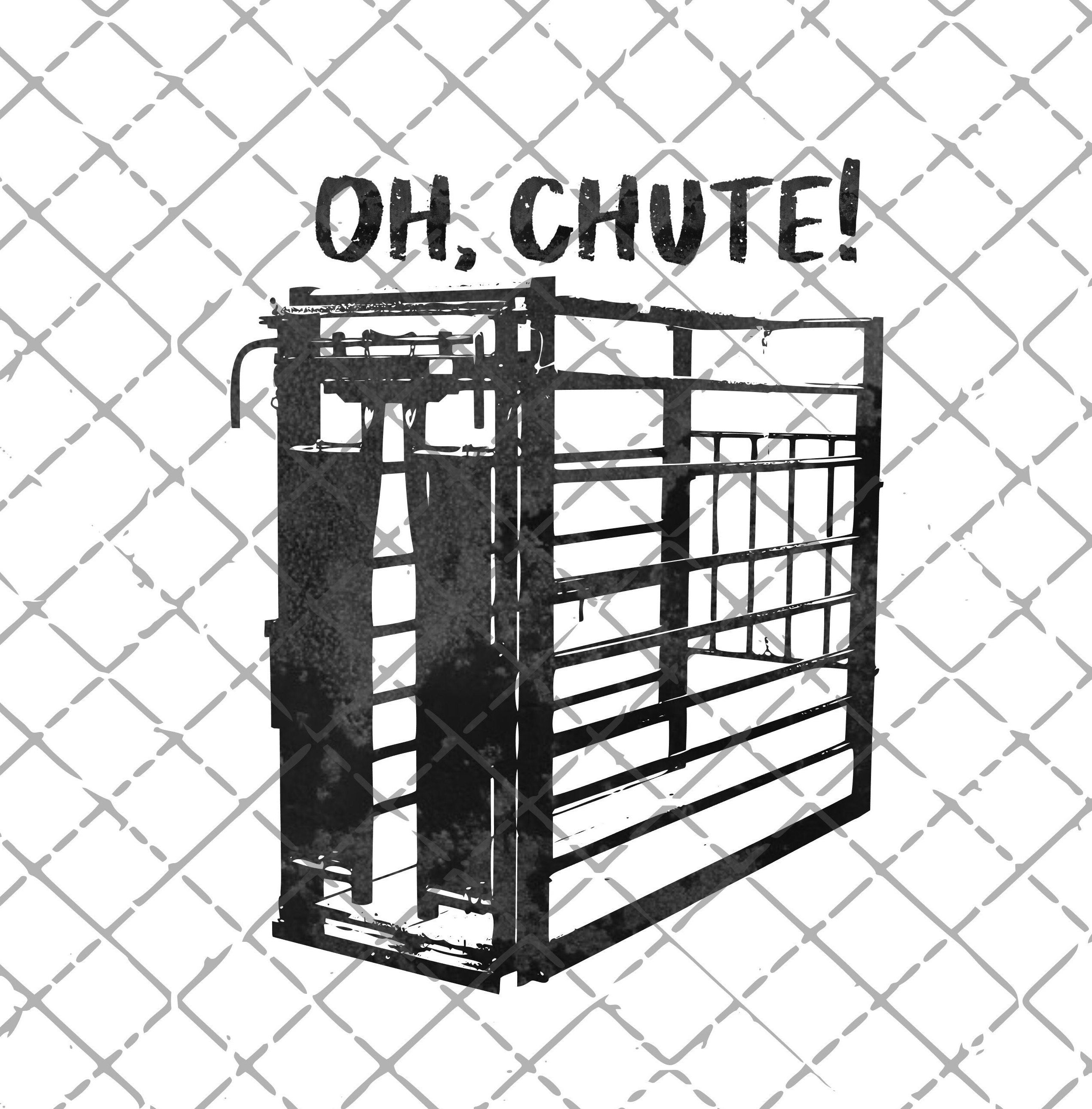 OH CHUTE, WESTERN Png, Sublimation, Western Digital, Cowboy Png, Ranch ...