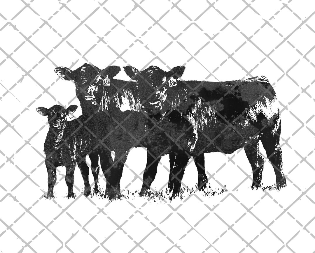 Heard That Cows PNG File, Sublimation Design, Digital Download, Farm ...