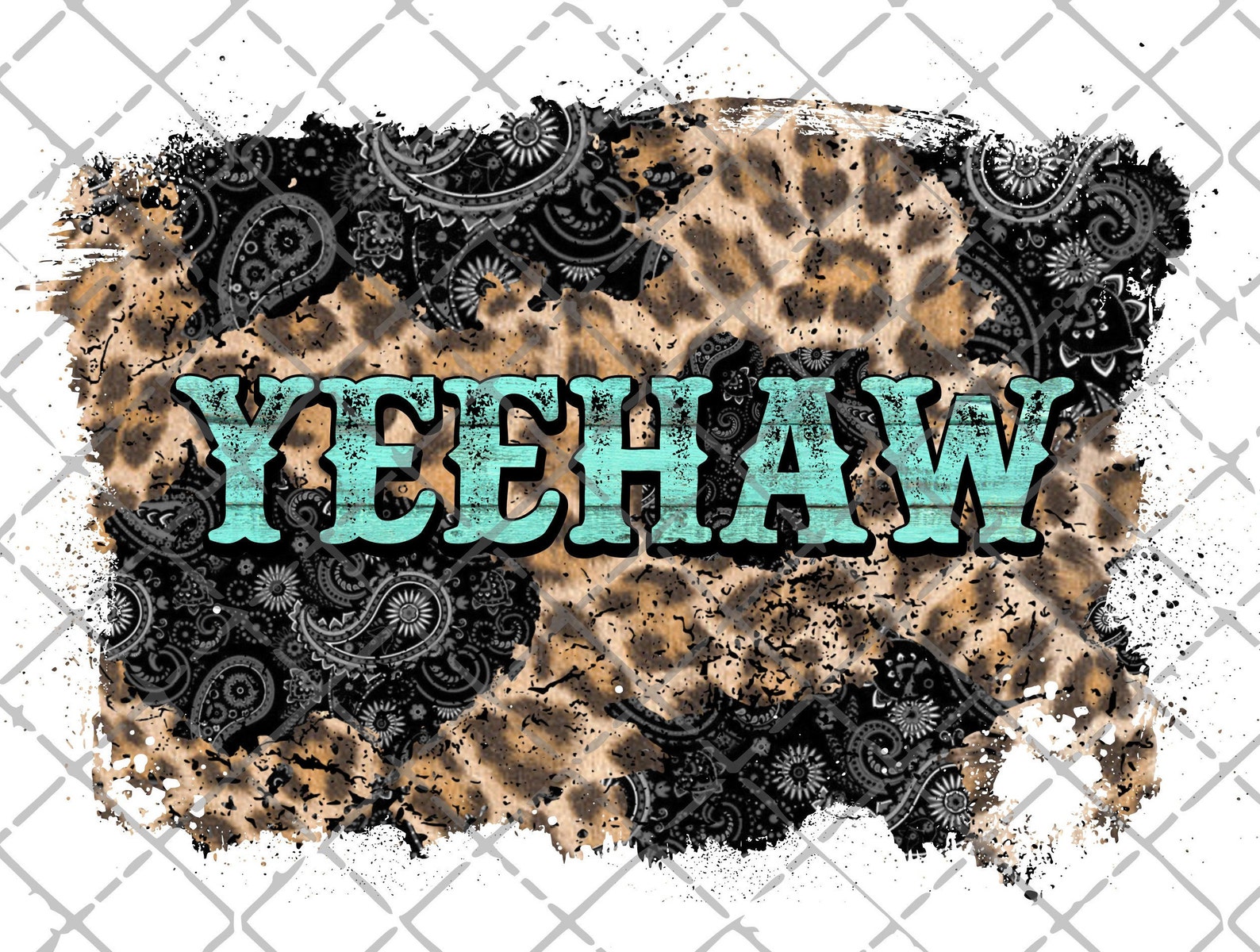 Yeehaw Png Western Digital Design Download Western Clipart - Etsy