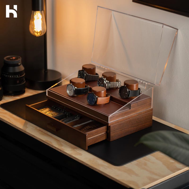 Wood Watch Display - Etsy