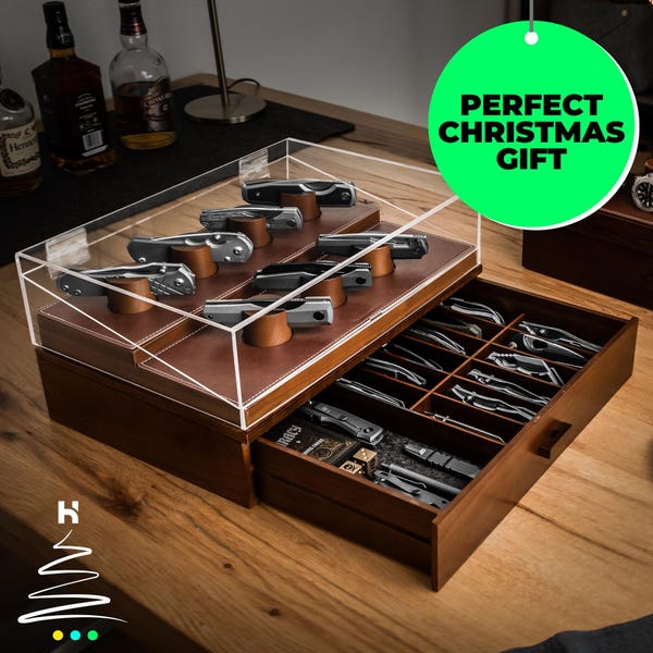 Knife Collection Display Case - Etsy