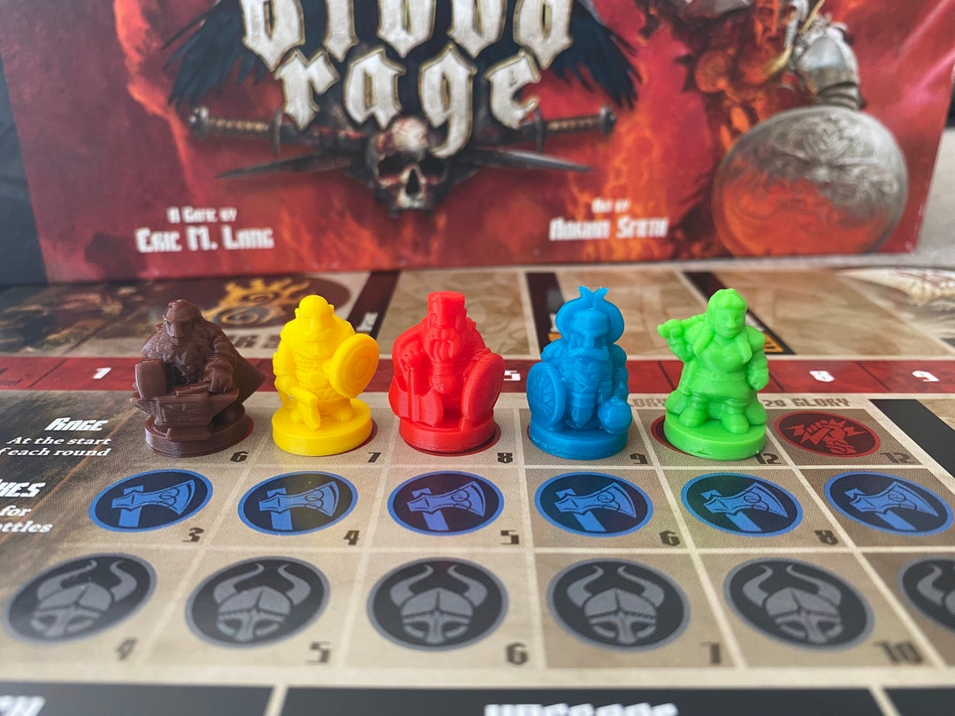 Blood Rage - Clan Tokens - Etsy
