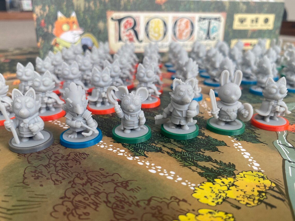 Factions Miniatures For Root Board Game Non Official Etsy Australia