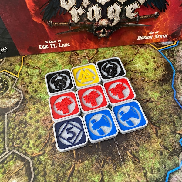 Blood Rage Token - Etsy UK