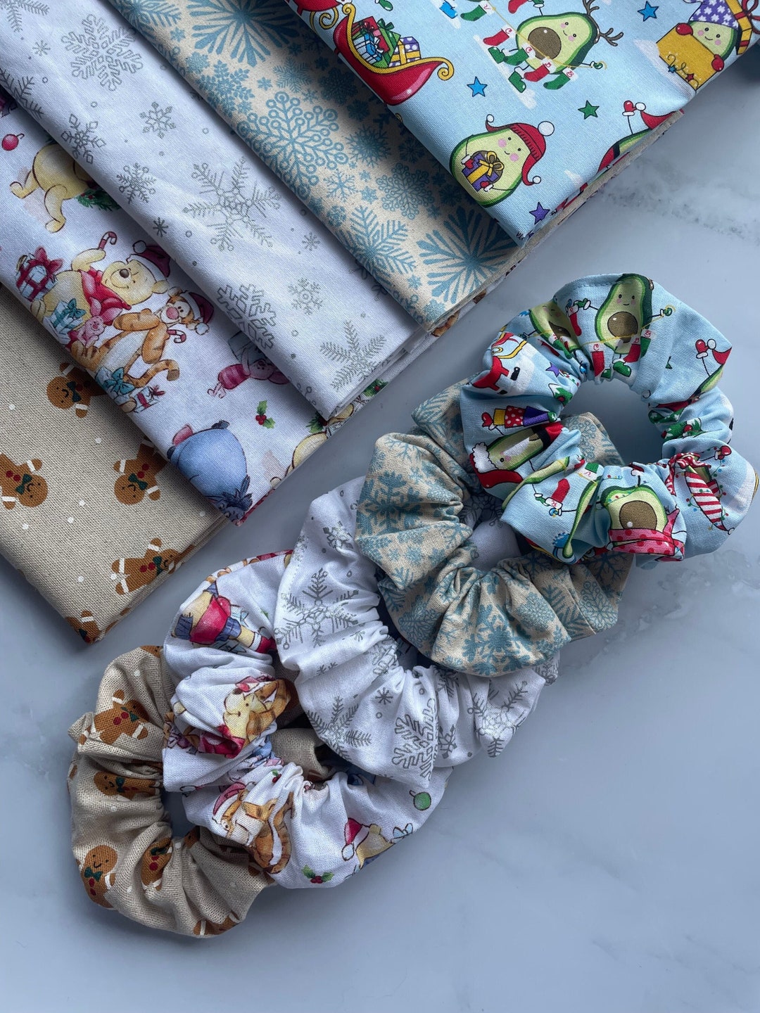 Christmas Scrunchies // Stocking Stuffers // Xmas Scrunchies ...