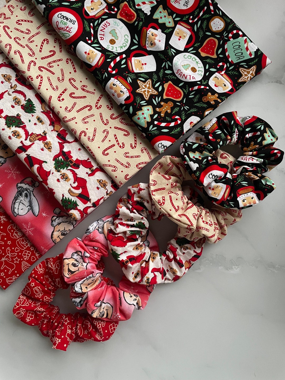 Christmas Scrunchies Collection 1 // Christmas Scrunchies // Xmas ...