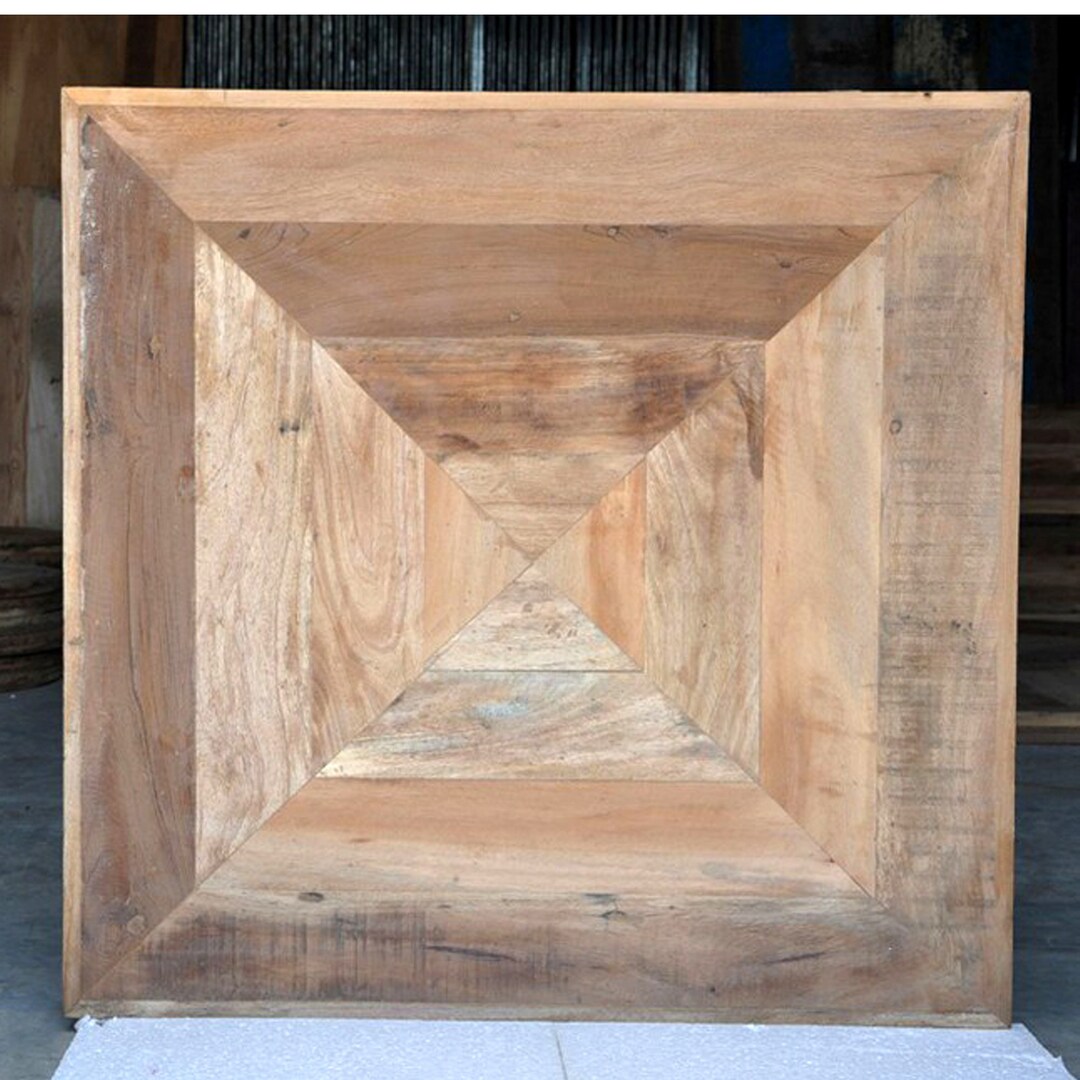Handmade Rustic Reclaimed Wooden Table Top / Coffee Table Top / Dining ...