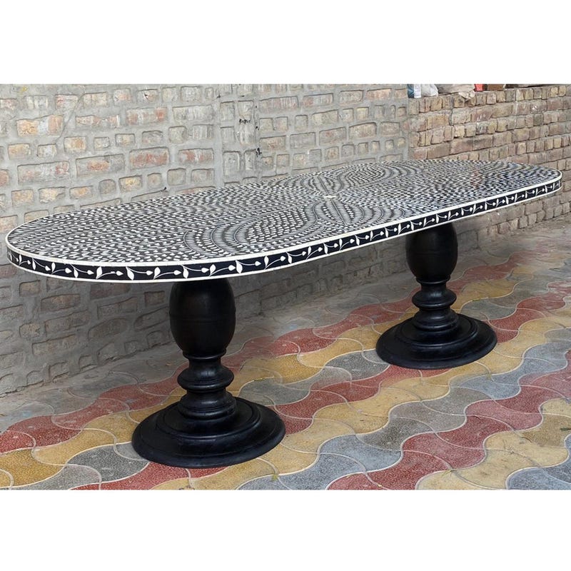 Indian Inlay Table - Etsy