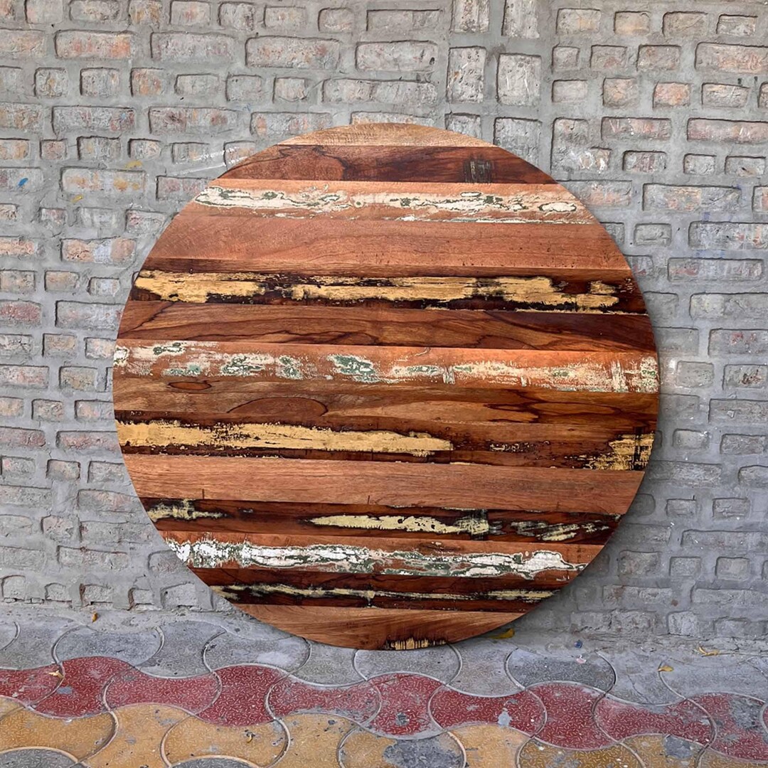Handmade Rustic Reclaimed Wood Table Top - Etsy