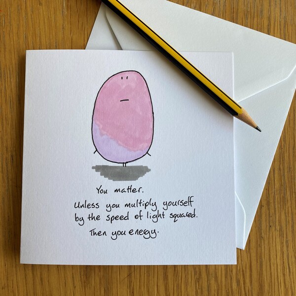 You Matter" Card - Etsy