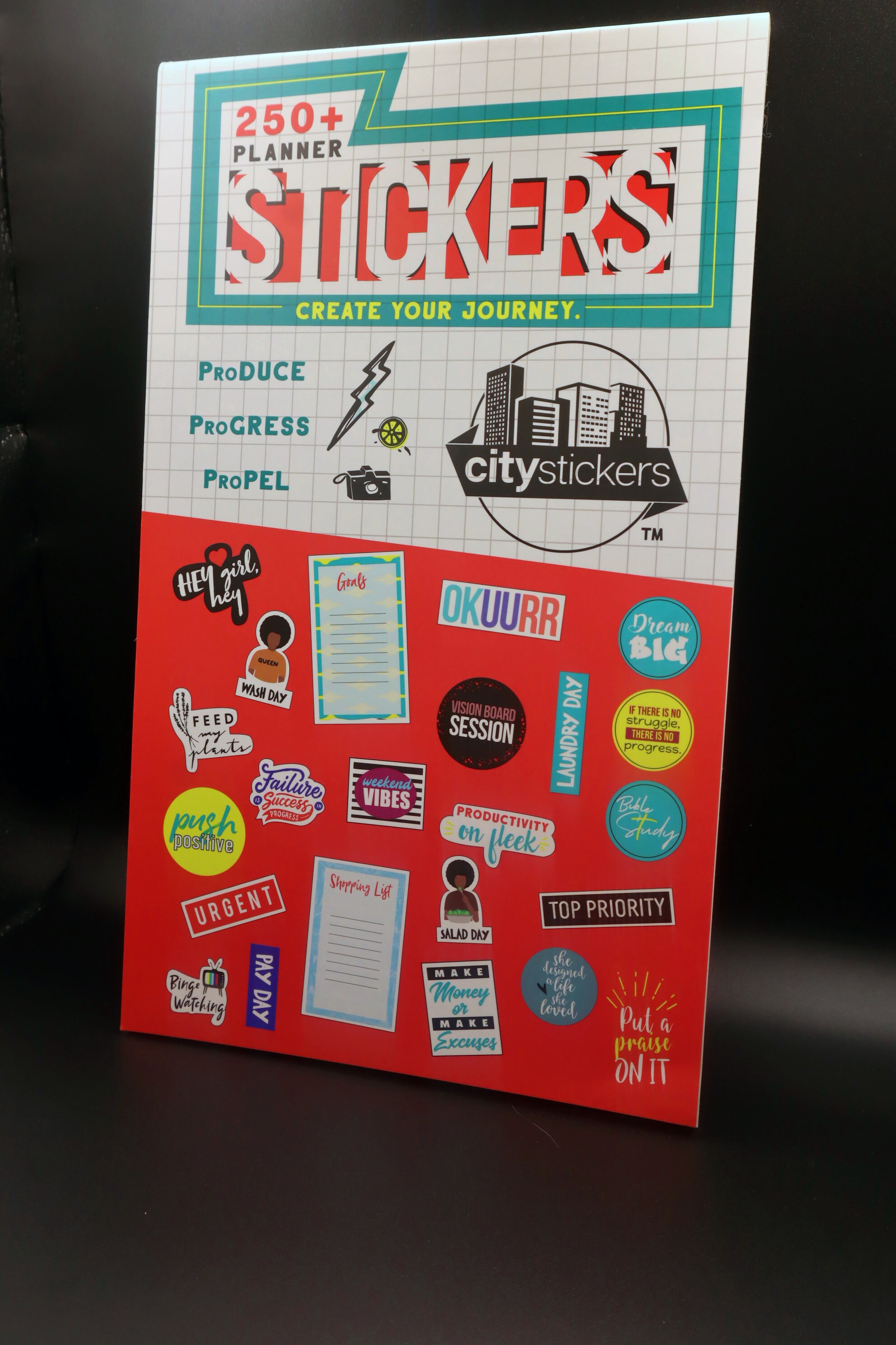 Citystickers Sticker Book, Urban Stickers, African American Stickers ...