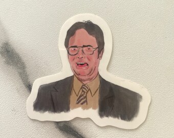 The Office Dwight Schrute Sticker - Etsy