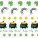 March Stickers, St. Patricks Day Stickers, Lucky Charm, Green Stickers ...