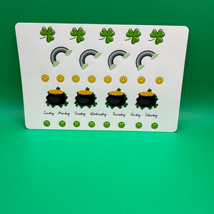 March Stickers, St. Patricks Day Stickers, Lucky Charm, Green Stickers ...