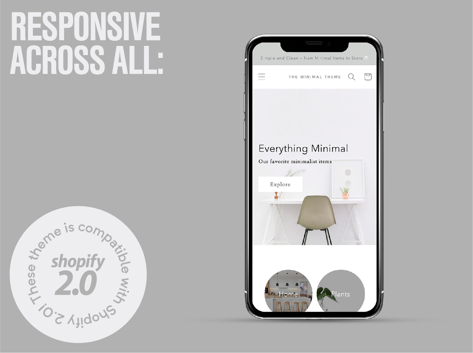 Minimal Shopify Theme Template | Ecommerce Website | Shopify Template ...