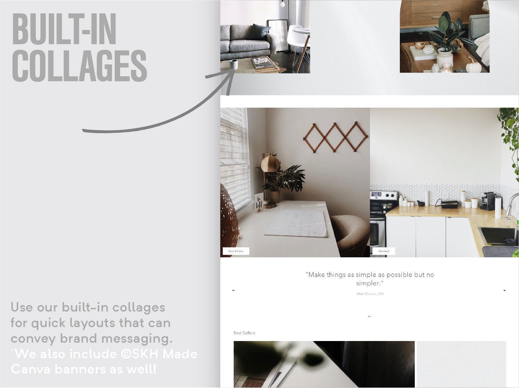 Minimal Shopify Theme Template Ecommerce Website Shopify Template ...