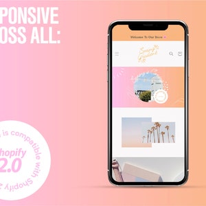 Pink Shopify Theme Template | Ecommerce Website | Shopify Template ...