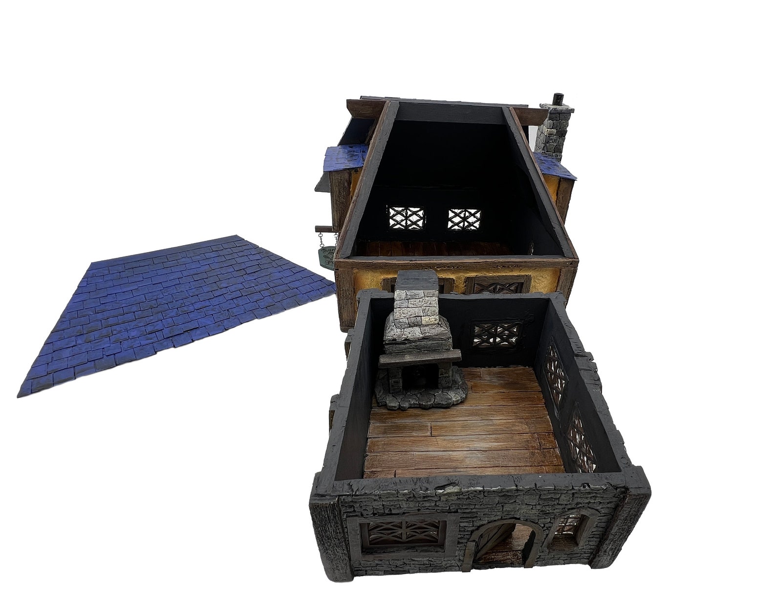 The Surly Pig Tavern Table Top Structure for Dungeons & Dragons - Etsy