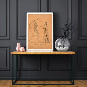 Greek Mythology Wall Art, Printable Wall Art, Set of 4 Prints, Vintage ...