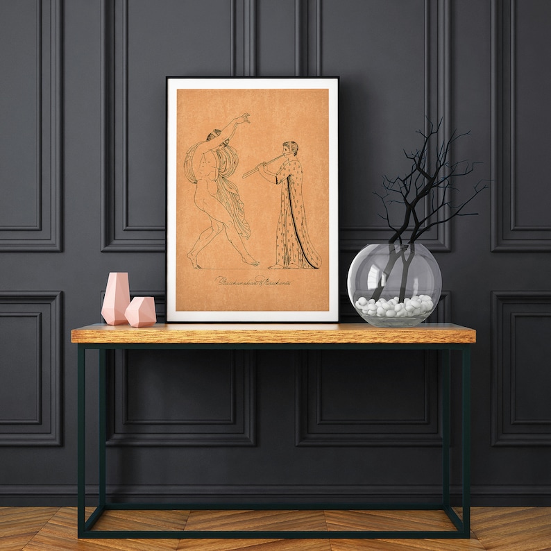 Greek Mythology Wall Art, Printable Wall Art, Set of 4 Prints, Vintage ...