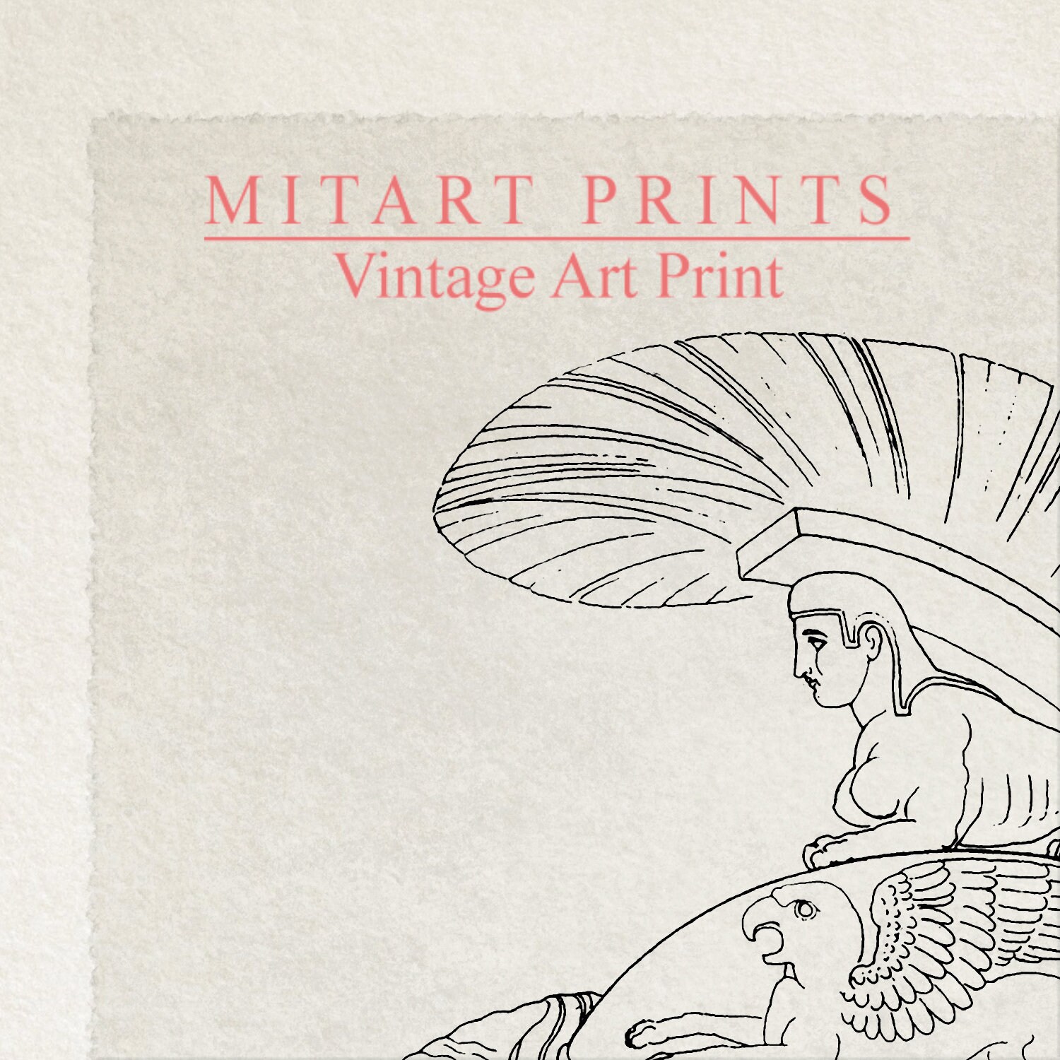 Ancient Greek Mythology Art Print Vintage Greek Etching | Etsy