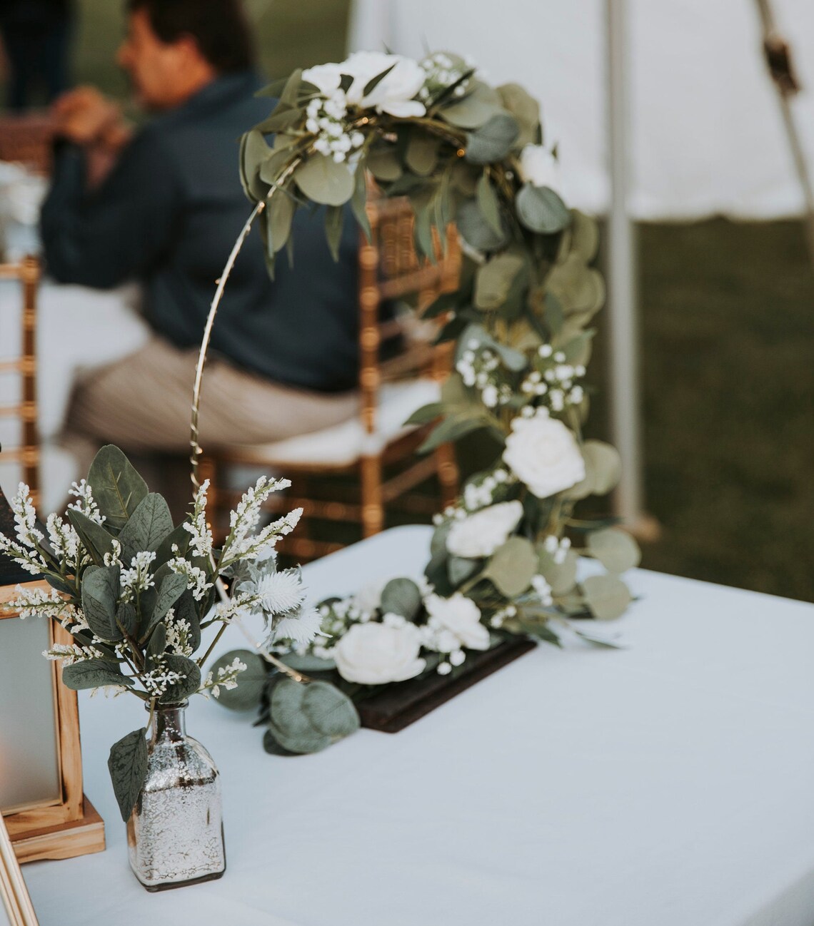 Circular Greenery Centerpiece - Etsy