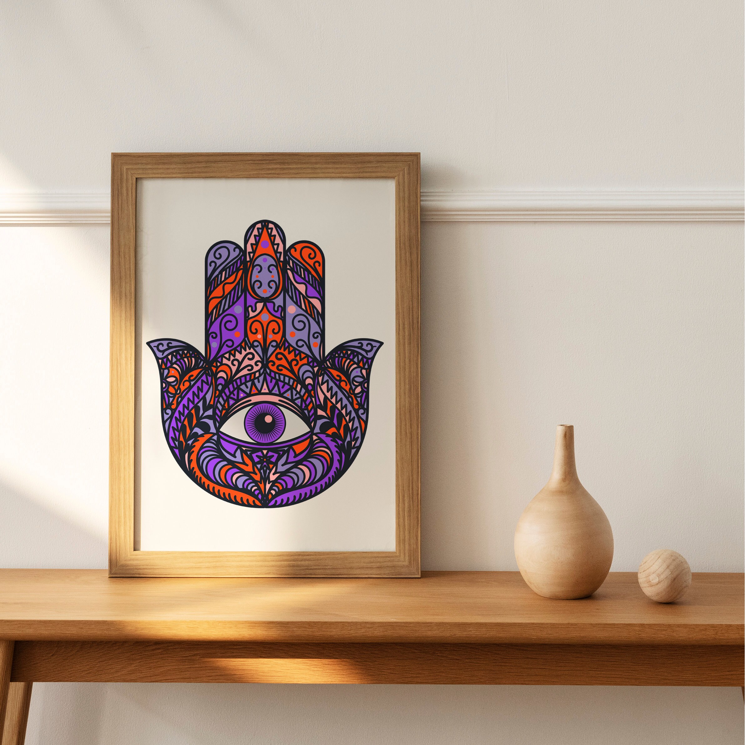 Hamsa Hand SVG Bundle, Hand of Fatima SVG Mandala SVG, Evil Eye ...