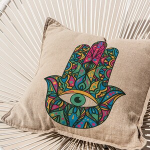 Hamsa Hand SVG Bundle, Hand of Fatima SVG Mandala SVG, Evil Eye ...