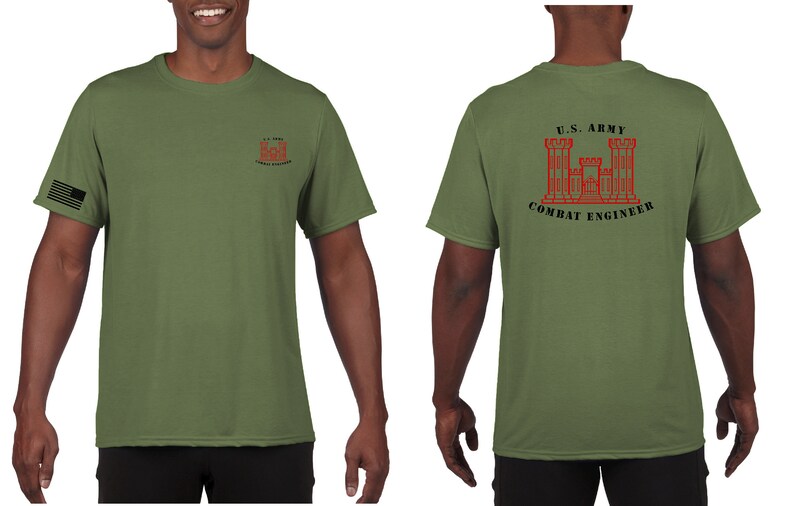 U.S. Army Combat Engineer T-shirt - Etsy