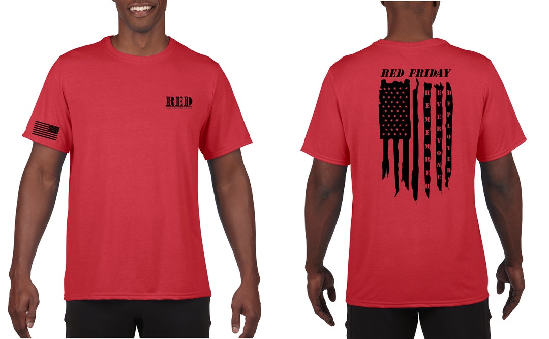 Red Shirt Friday T-shirt - Etsy