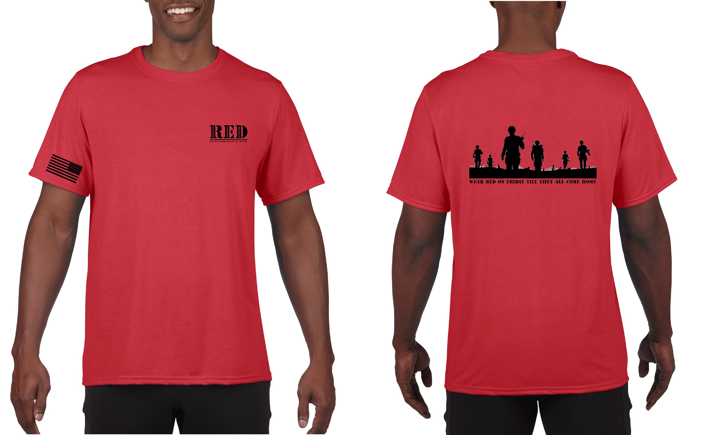 Red Shirt Friday T-shirt - Etsy