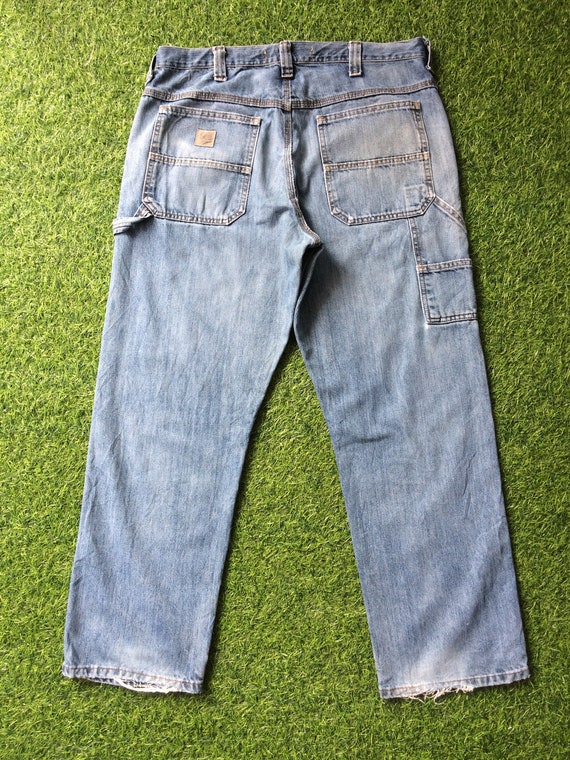 W35 L30 Vintage Lee Carpenter Workwear Plus Size Denim Pants W35 L30 Vintage Lee Carpenter Workwear Plus Size Denim Pants