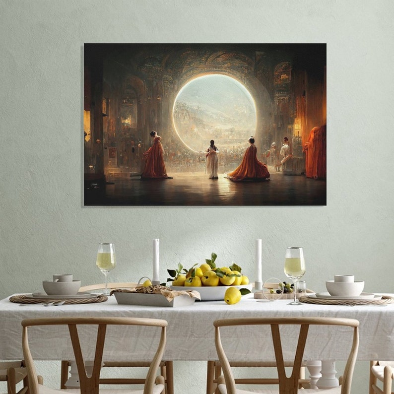 Spatia Opera Theatre the Rise of AI Jason Allen Midjourney - Etsy Canada