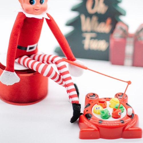 Christmas Elf Fishing Game Elf Prop Christmas Elf Kit - Etsy