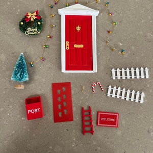 Christmas Elf Door, Magic Elf Door, Elf Accessories, Elf Doll, Elf ...