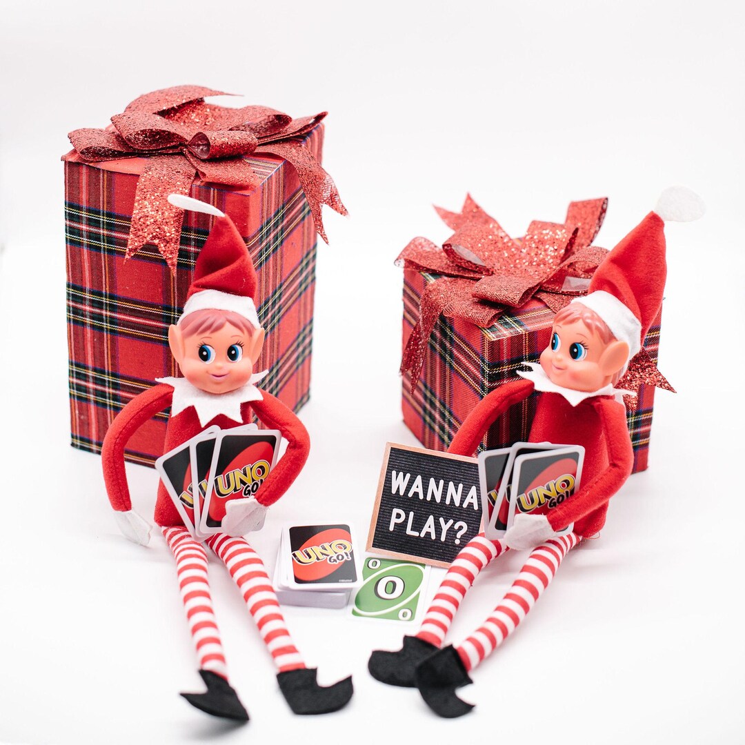 Christmas Elf Card Game, Elf Prop, Christmas Elf Kit, Holiday Elf Kit ...